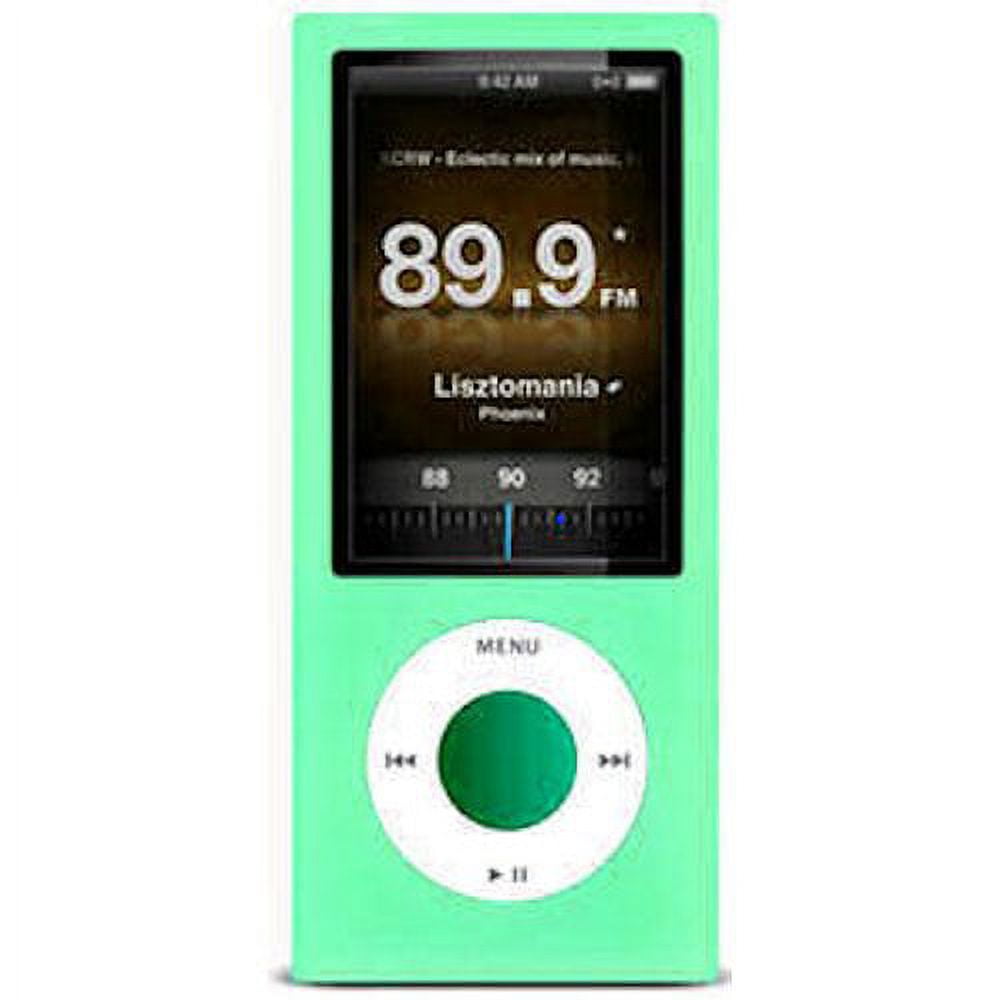 Protective Silicone Skin for 5th Generation iPod Nano 5G - Aqua Green ...