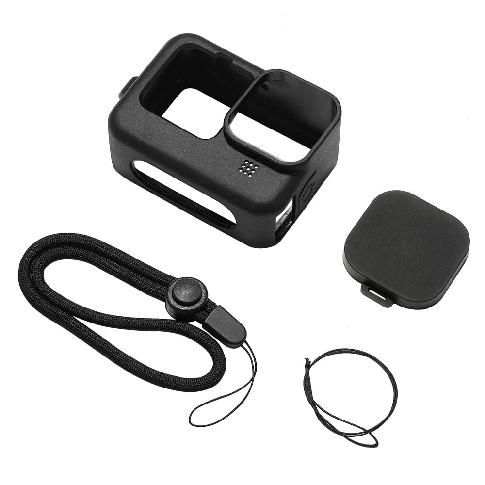 Protective Silicone Sleeve Case for GoPro Hero 10/9 Black with Lanyard ...