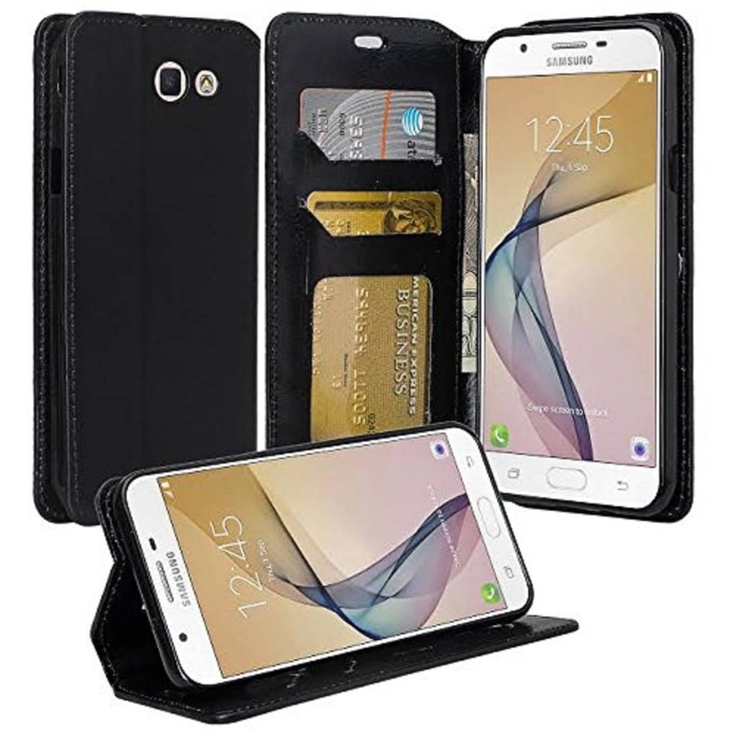 Protective Wallet Stand Case for Samsung Galaxy J7 (J7 Perx, J7 Sky Pro ...
