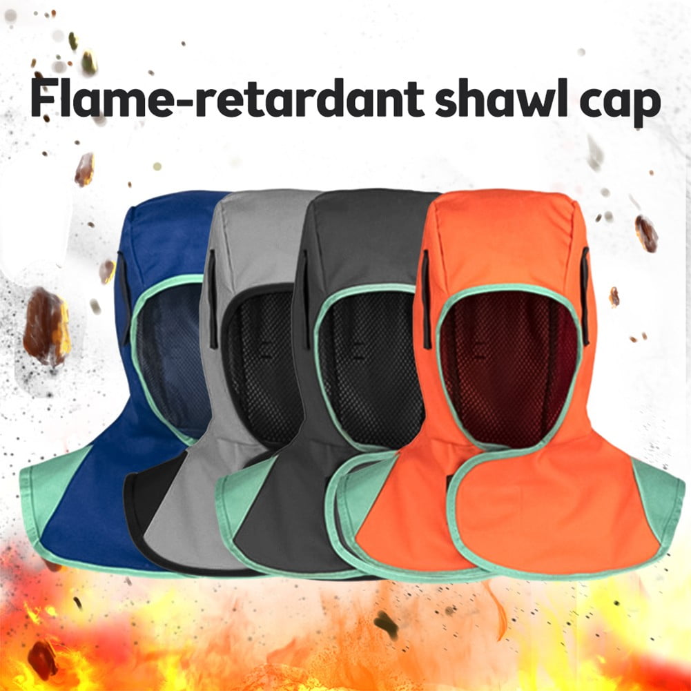 Protective Welding Hood Breathable Welding Neck Cover Flame-Retardant ...