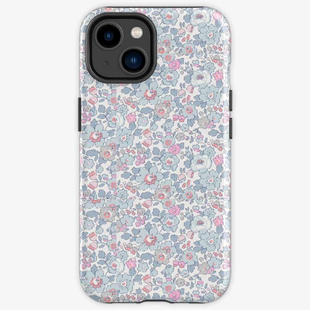 Protective iPhone Case Blue And Pink Liberty- Betsy Phone Case #418 ...