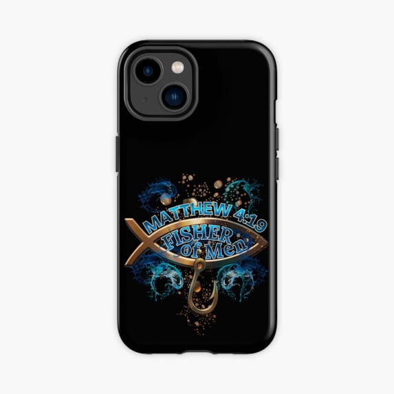 Protective iPhone Case Fisher Of Men Gold Christian Faith Design Phone ...