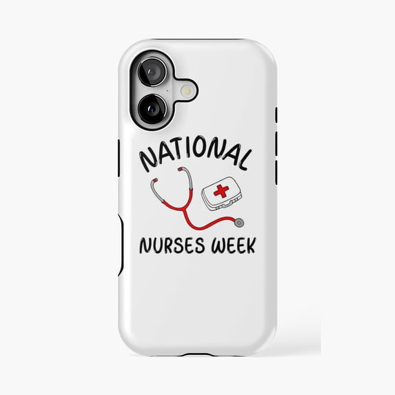 Protective iPhone Case National Nurse Week Stethoscope Appreciation ...