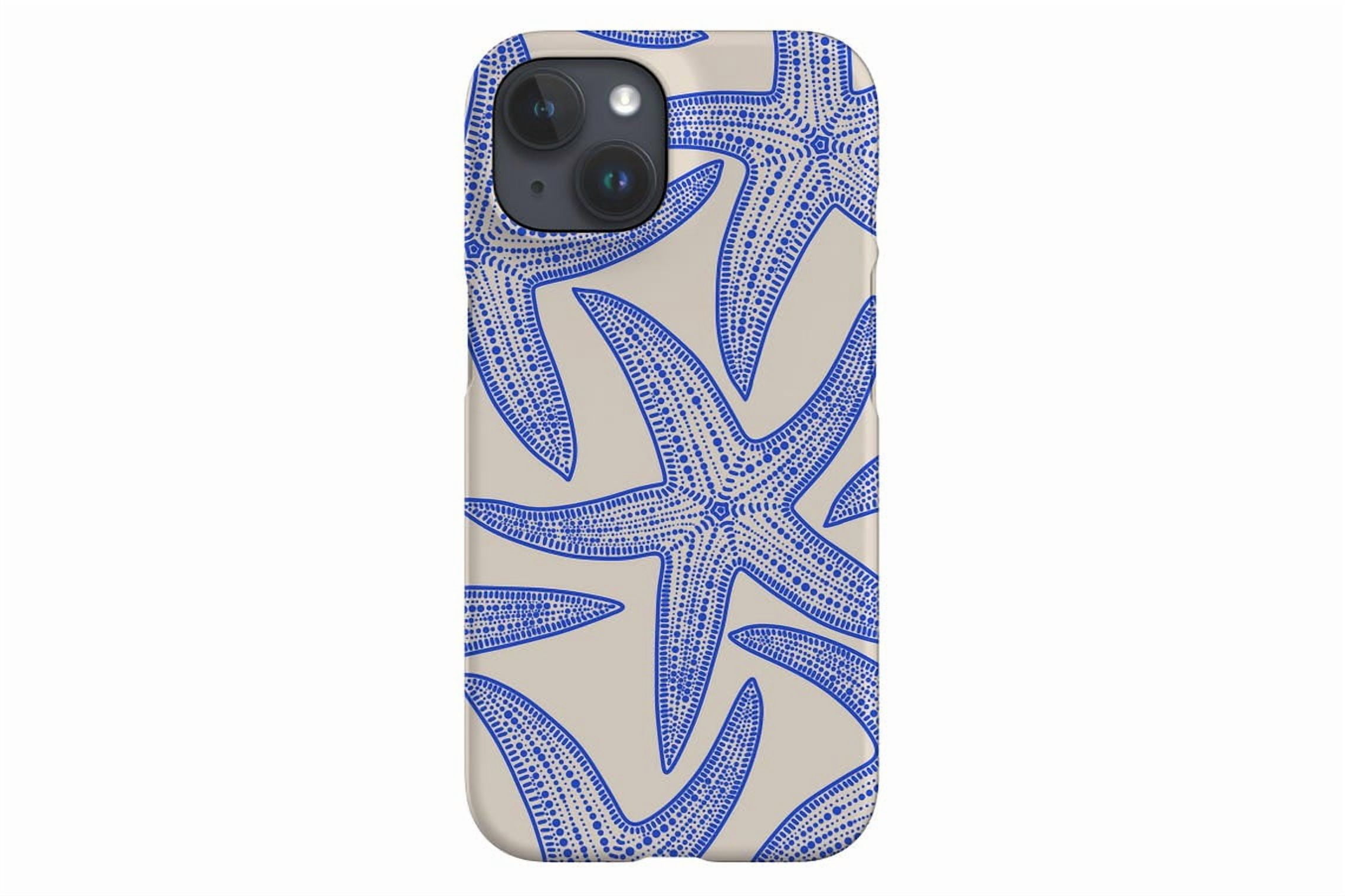 Protective iPhone Case Oversized Starfish Phone Case, Off-White Beach ...