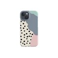 Protective iPhone Case Pastel Polka Dot Wavy Abstract Circle Geometric ...