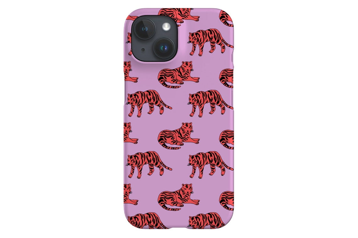 Protective iPhone Case Tigers Phone Case, Cute Safari Wild Cat Animal ...