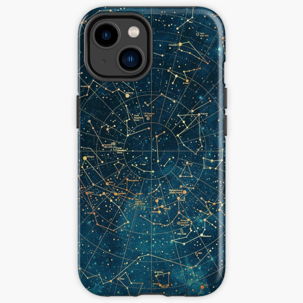 Protective iPhone Case Under Constellations Phone Case #357, IP 13 Pro ...