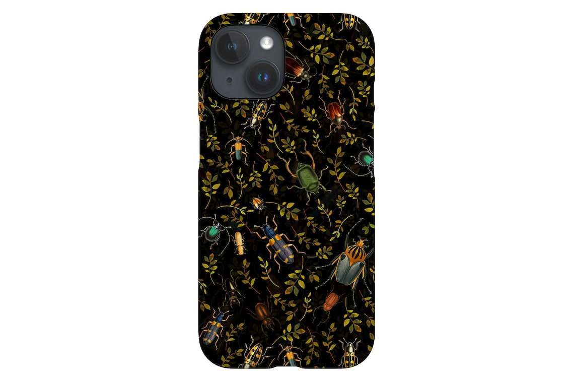 Protective iPhone Case Vintage Beetle Dance Phone Case, Design By Uta ...