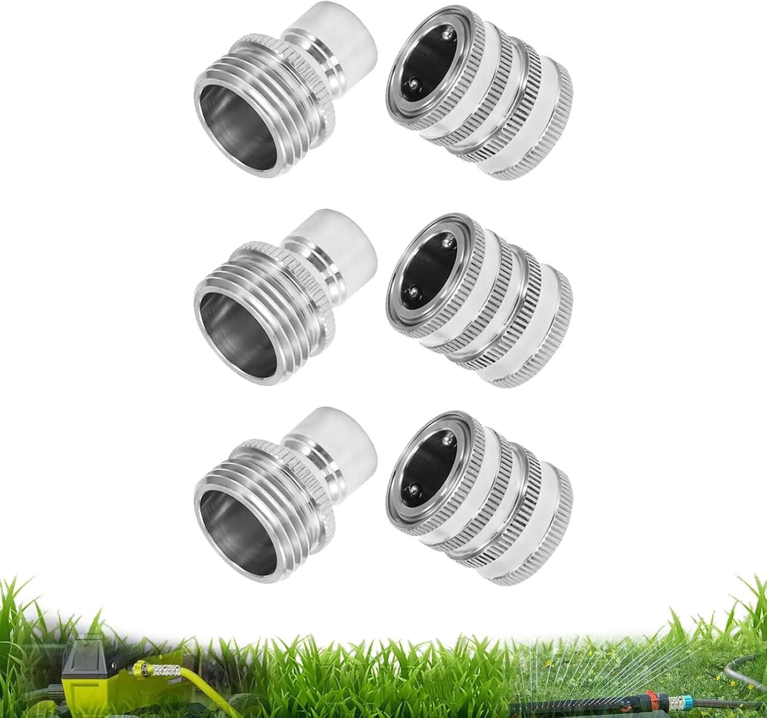 Protectivemethod Connect Fittings Set, Gradientiscolor Stainless Steel ...