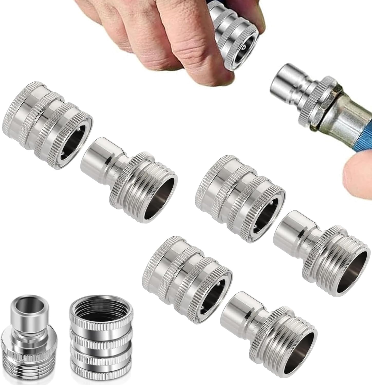 Protectivemethod Connect Fittings Set, Protectivemethod Stainless Steel ...