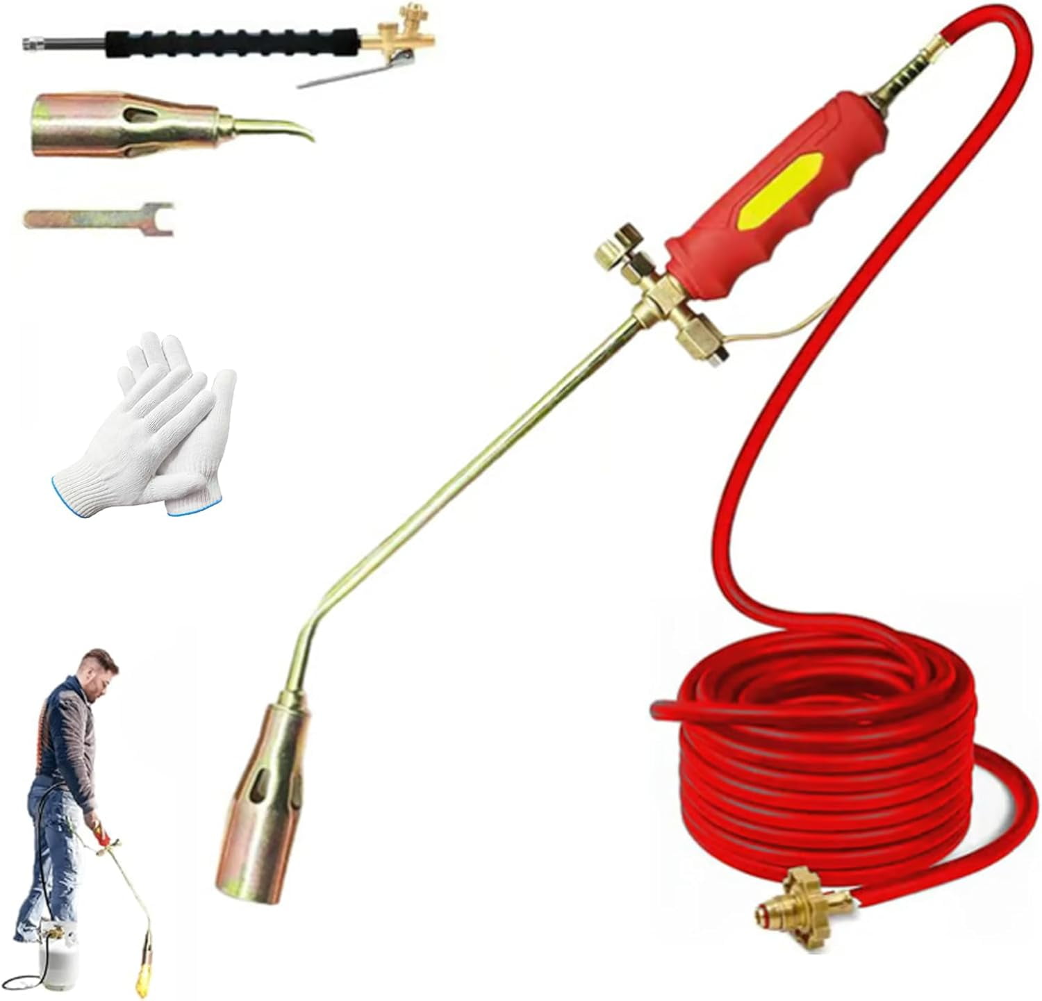Protectivemethod Torch, New Propane Torch Weed Burner Kit, Waterproof ...
