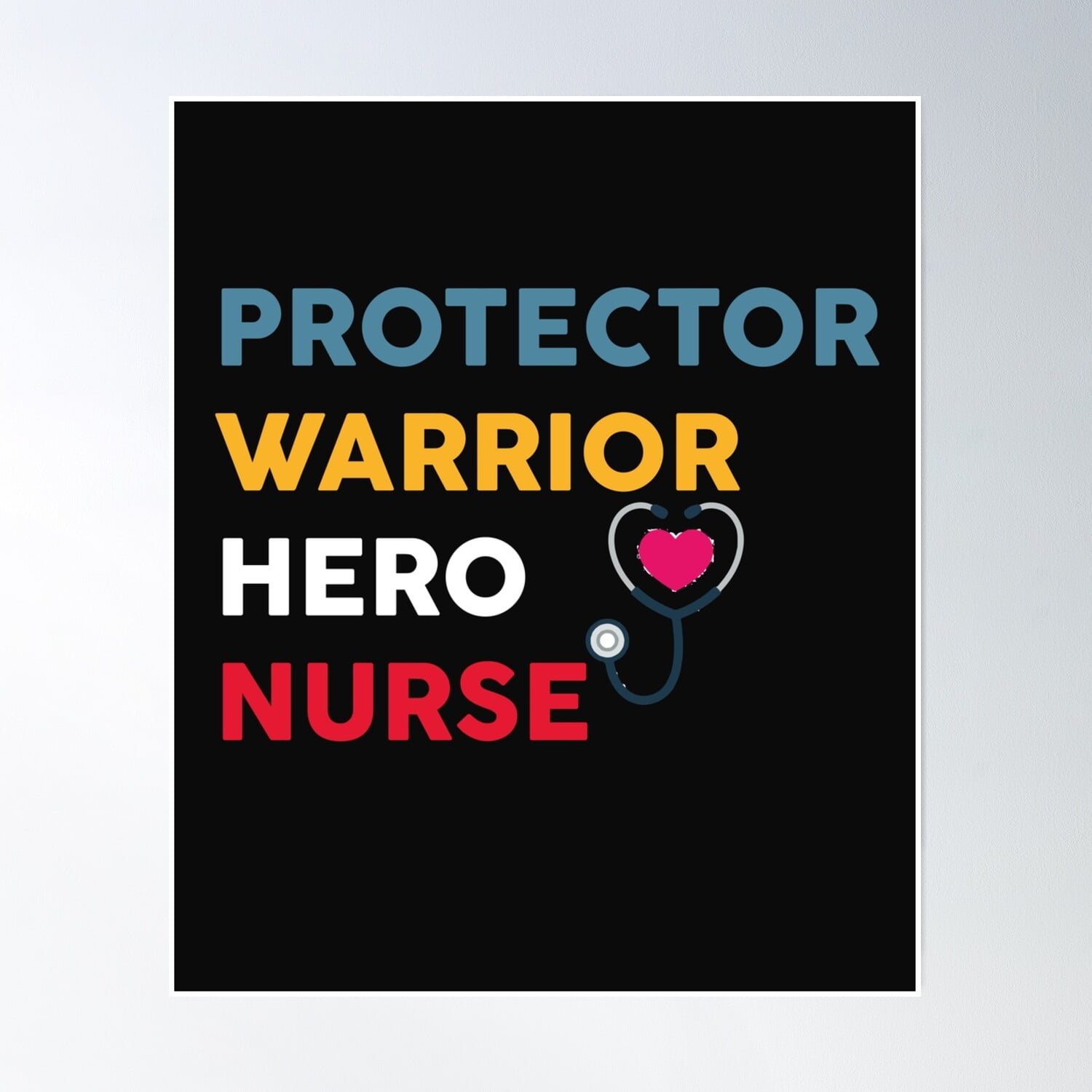 Protector Warrior Hero Nurse Gifts Ideas For Nurses Rn Nicu Oncology ...