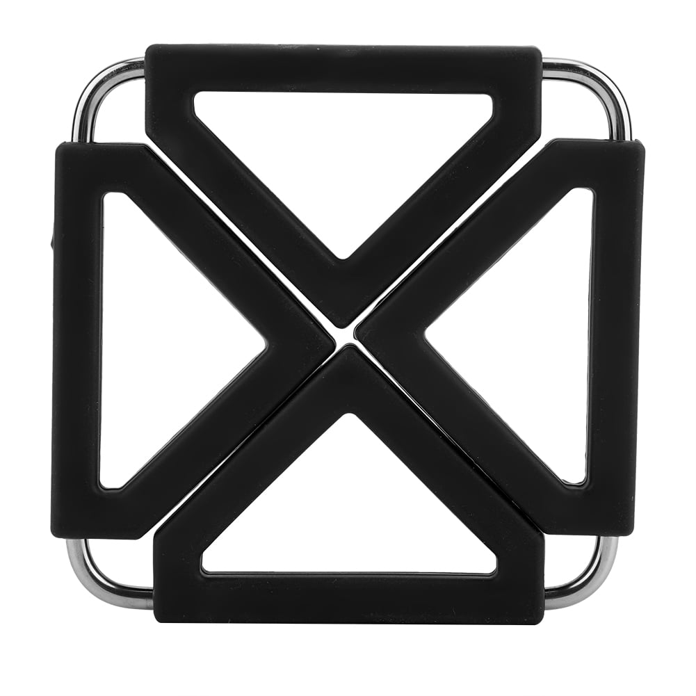 Protects Tables from Hot Pots & Dishes Stainless Steel & Silicone ...