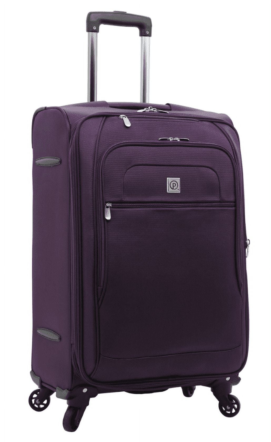 Protege 20-inch Arendale Rolling Spinner Upright Luggage, Purple ...