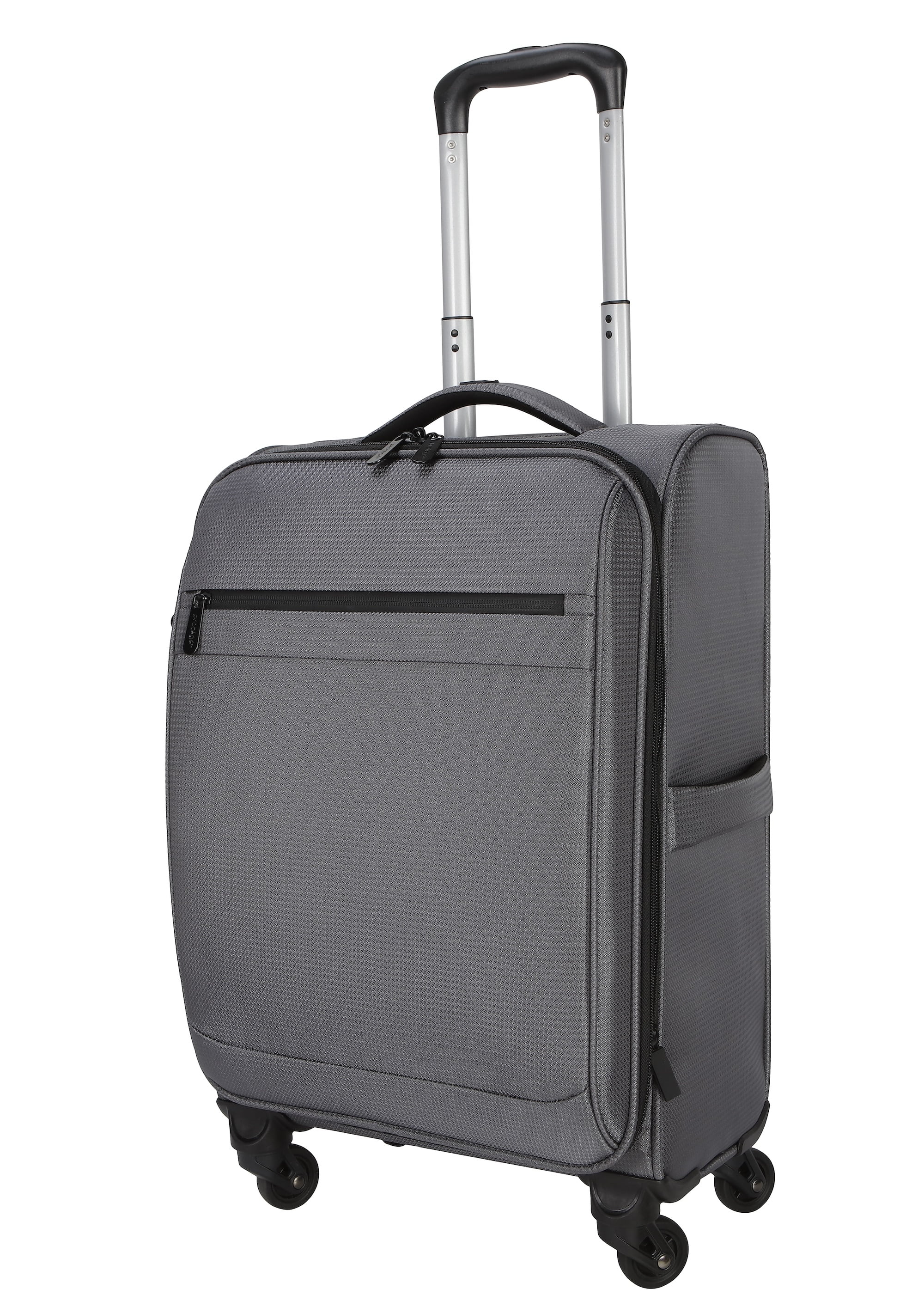 Protege Gravity Free 20" Softside Upright Carry-On Luggage, Gray ...