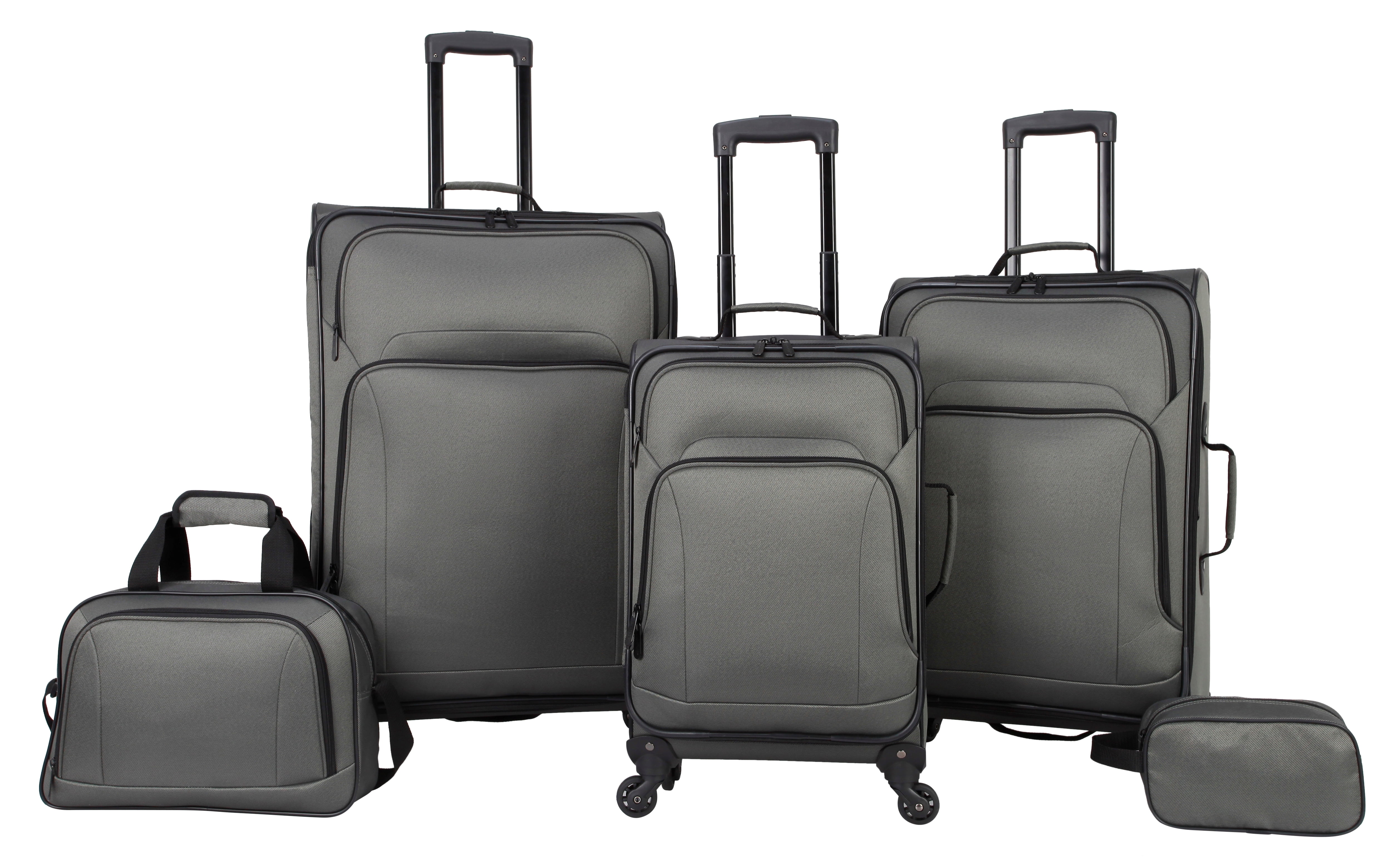 Protege 5 Piece Spinner Luggage Set, Includes 28 in Checked, 24 in ...
