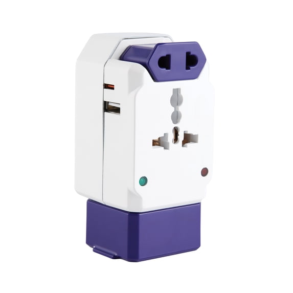 Protege All in One Worldwide Travel Adapter with 1 USB Port. Use with ...