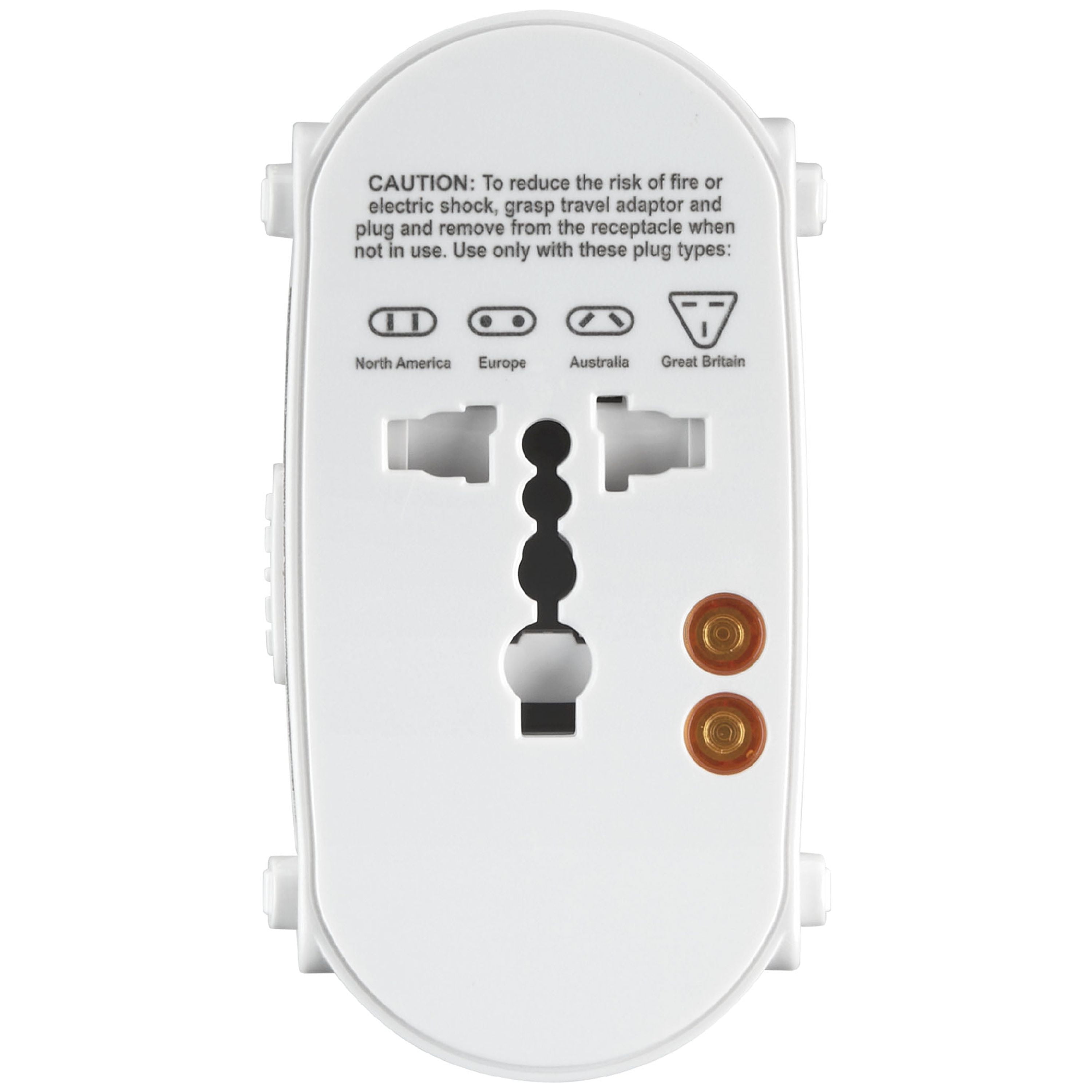 Protege All-in-one Travel Power Adapter, Multiple AC Adapters for ...