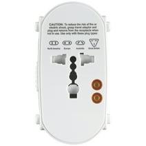 Travel Smart by Conair All-in-One Adapter with USB, 3 Outlets - Walmart.com