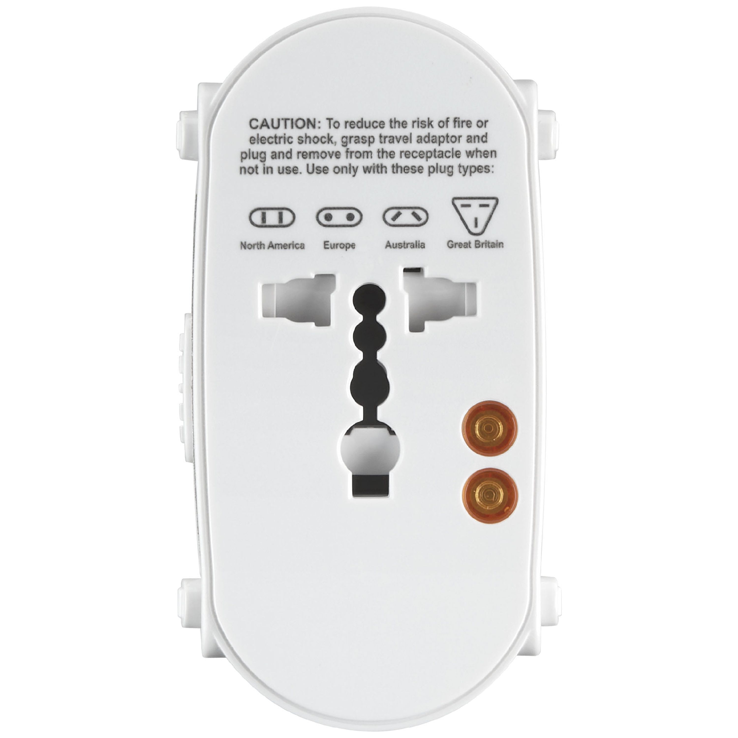 Travel Smart by Conair All-in-One Adapter with USB, 3 Outlets - Walmart.com