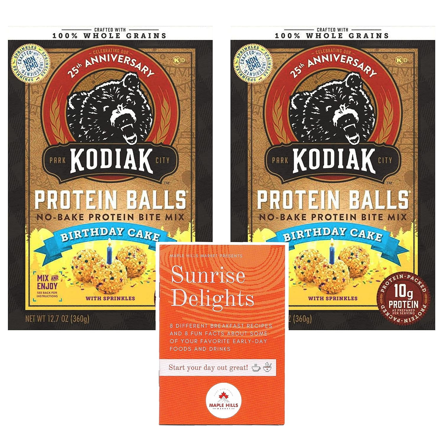 Protein Bulk Pack - 2 Boxes of Birthday Cake Flavor - 10 grams of ...