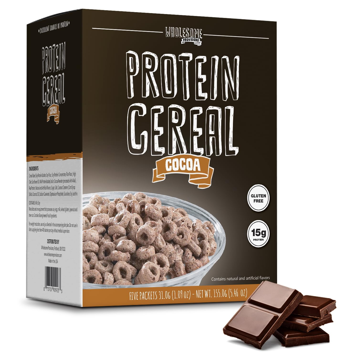 Protein Cereal, Low Carb IFF17 Cereal, High Protein Cereal, 15g Protein ...