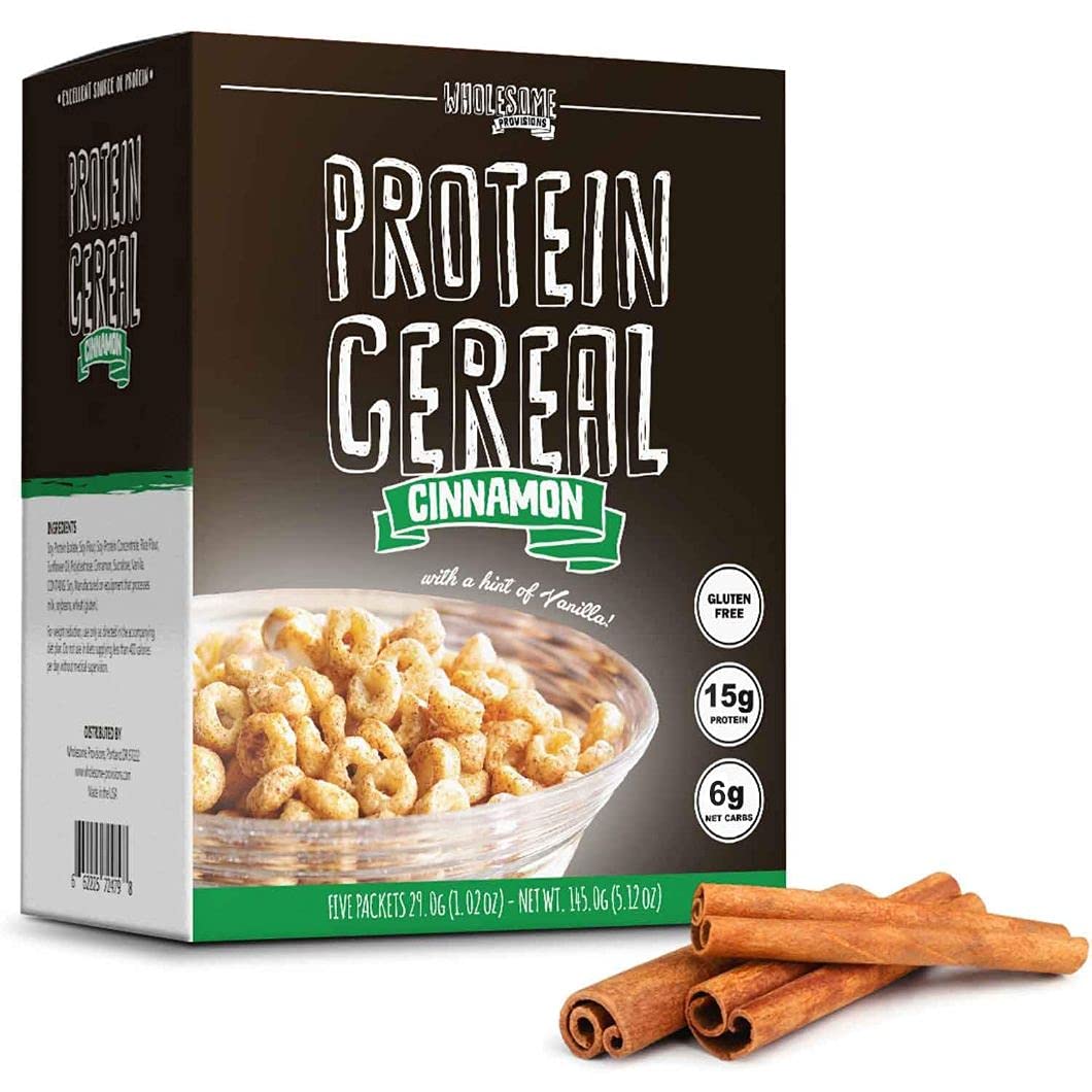 Protein Cereal, Low Carb MMF7 Cereal, High Protein Cereal, 15g Protein ...