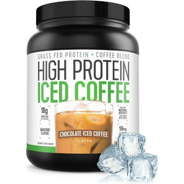 Chike Nutrition High Protein Iced Coffee Powder, Flavored Drink, 1.1 Lb ...
