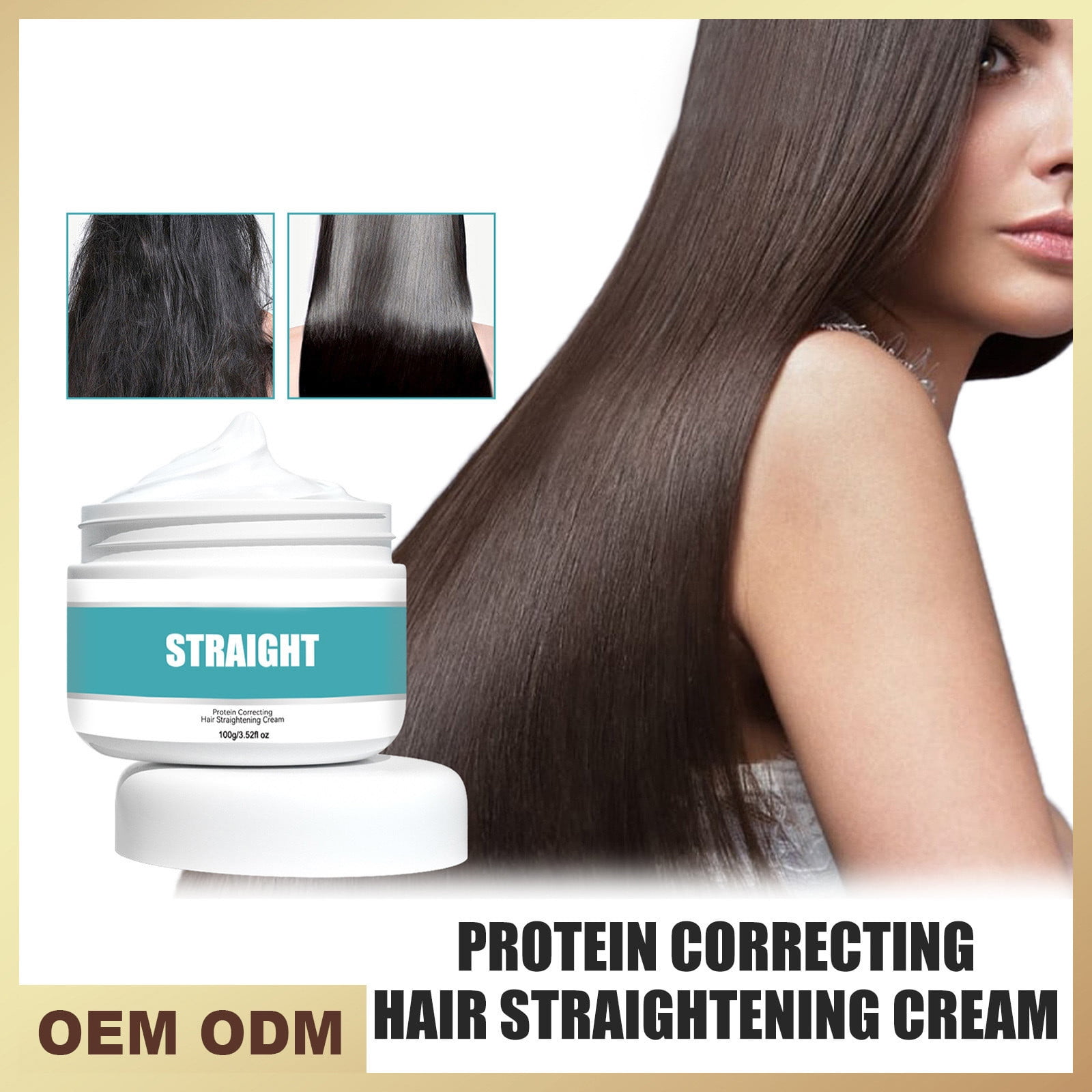 Protein Correcting Hair Straightening Silk Gloss Hair Straightening ...