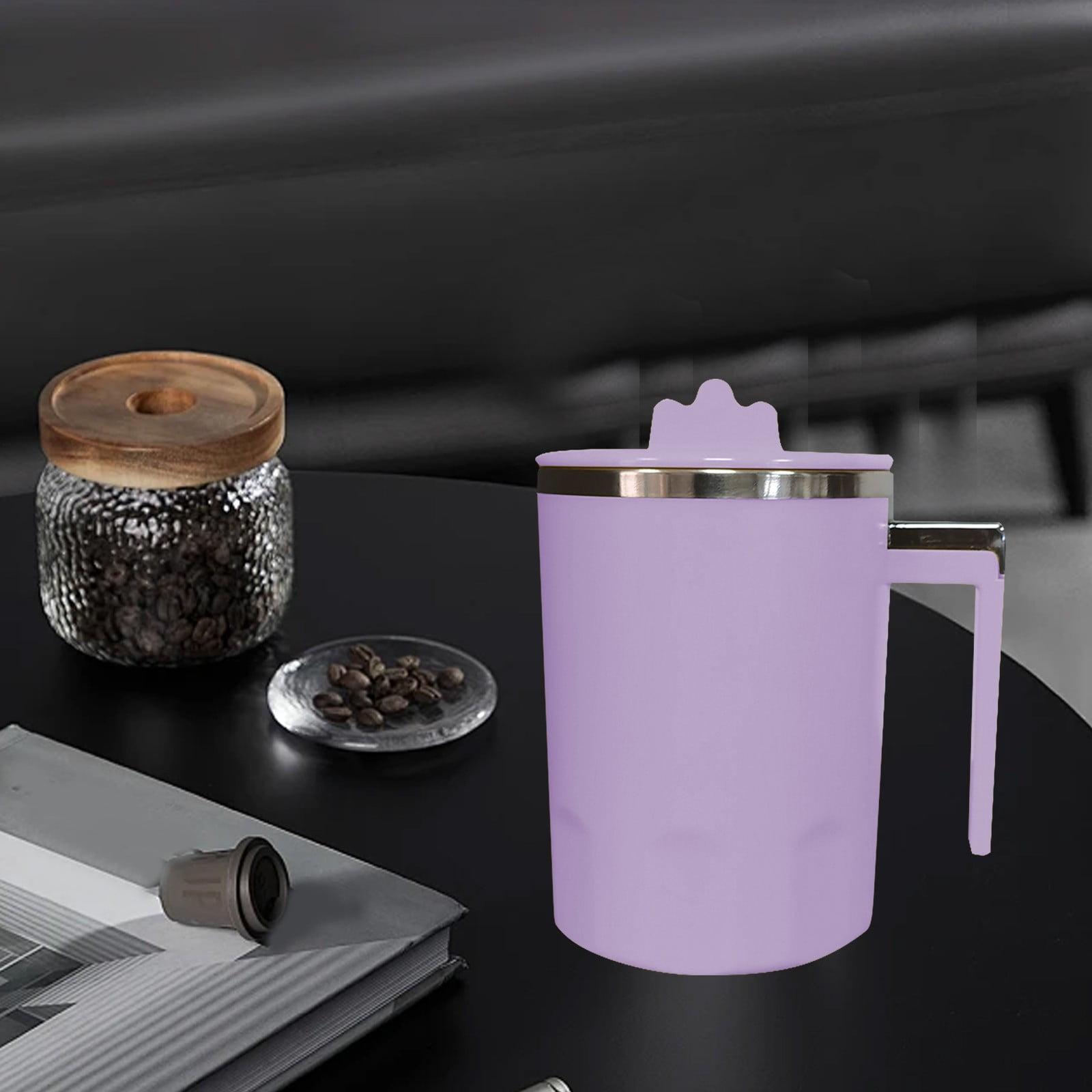 Protein Powder Mixing Cup, Portable Magnetized Water Cup, Stainless ...