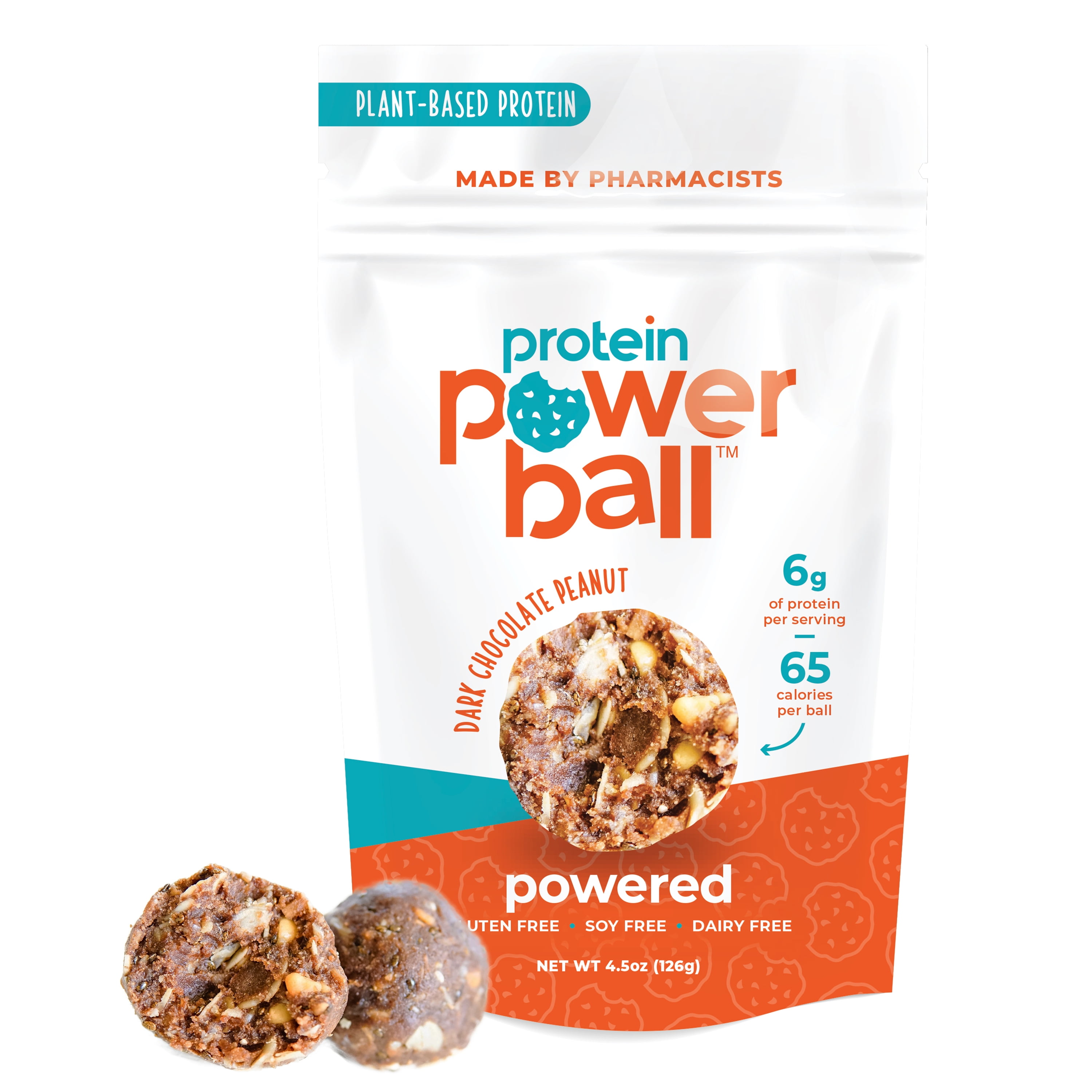 Protein Power Ball Healthy Snacks, Gluten Free, Dairy Free, Soy Free ...
