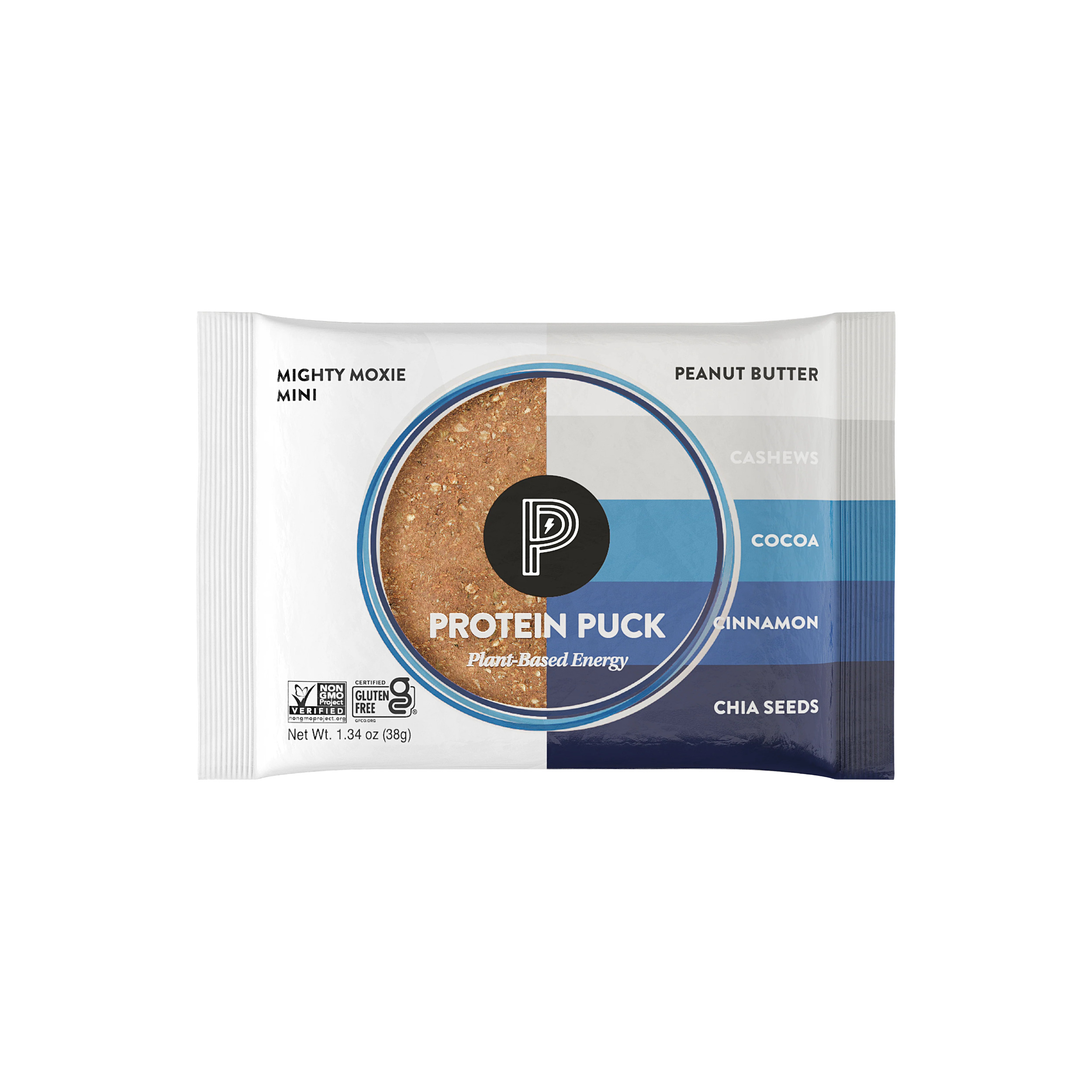 Protein Puck Vegan Protein Bars Mini Peanut Butter, Coconut Flavor ...