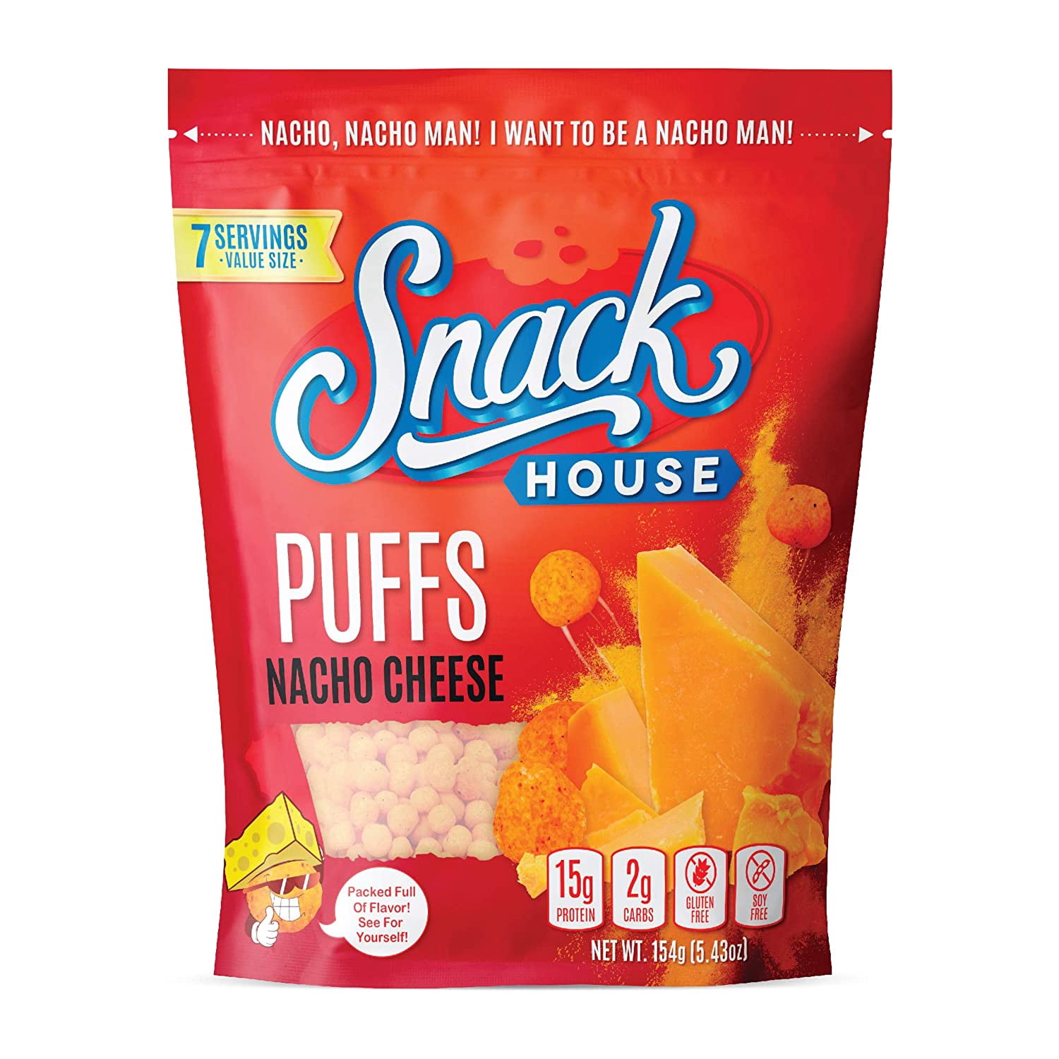 Protein Puffs - Healthy Snacks with High Protein & Low Carb, Keto Diet ...