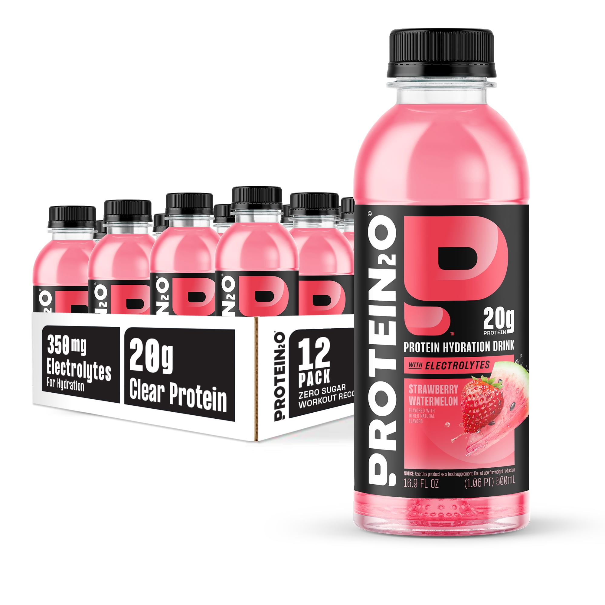 Protein2o 20g Whey Protein Isolate Hydration Drink, 350mg of ...