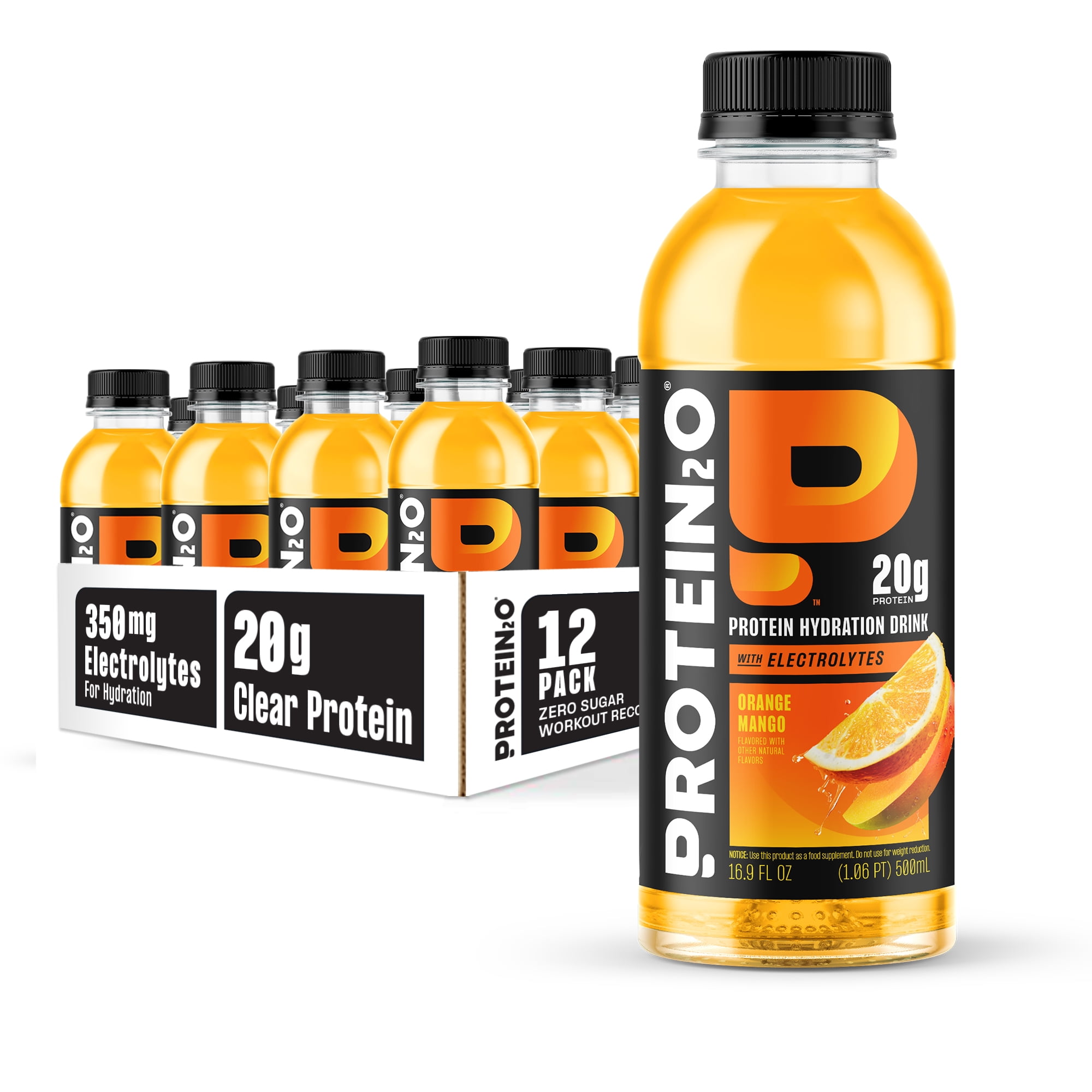 Protein2o 20g Whey Protein Isolate Hydration Drink, 350mg of ...