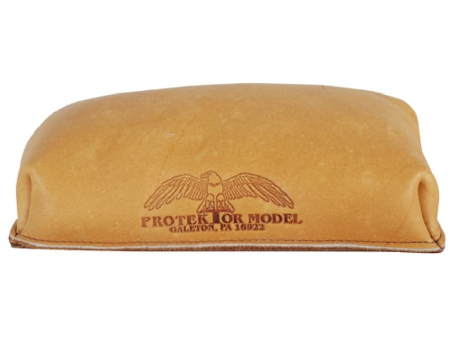 Protektor Brick Rifle Front Shooting Rest Bag Leather Tan Filled ...