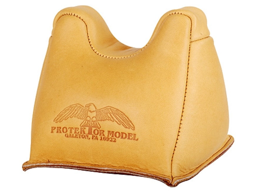 Protektor Standard Front Shooting Rest Bag Leather Tan Filled - Walmart.com