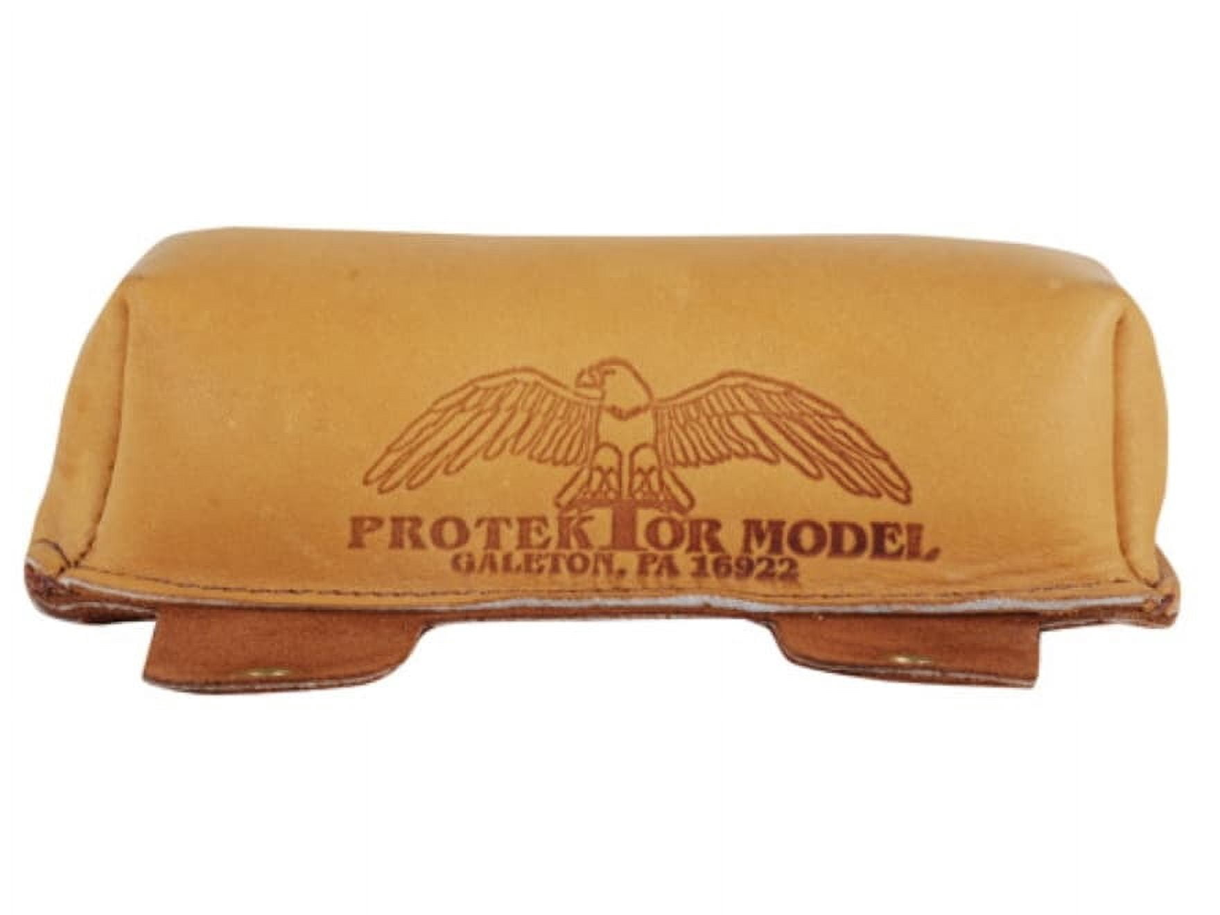 Protektor Sausage Front Shooting Rest Bag Leather Tan Filled - Walmart.com