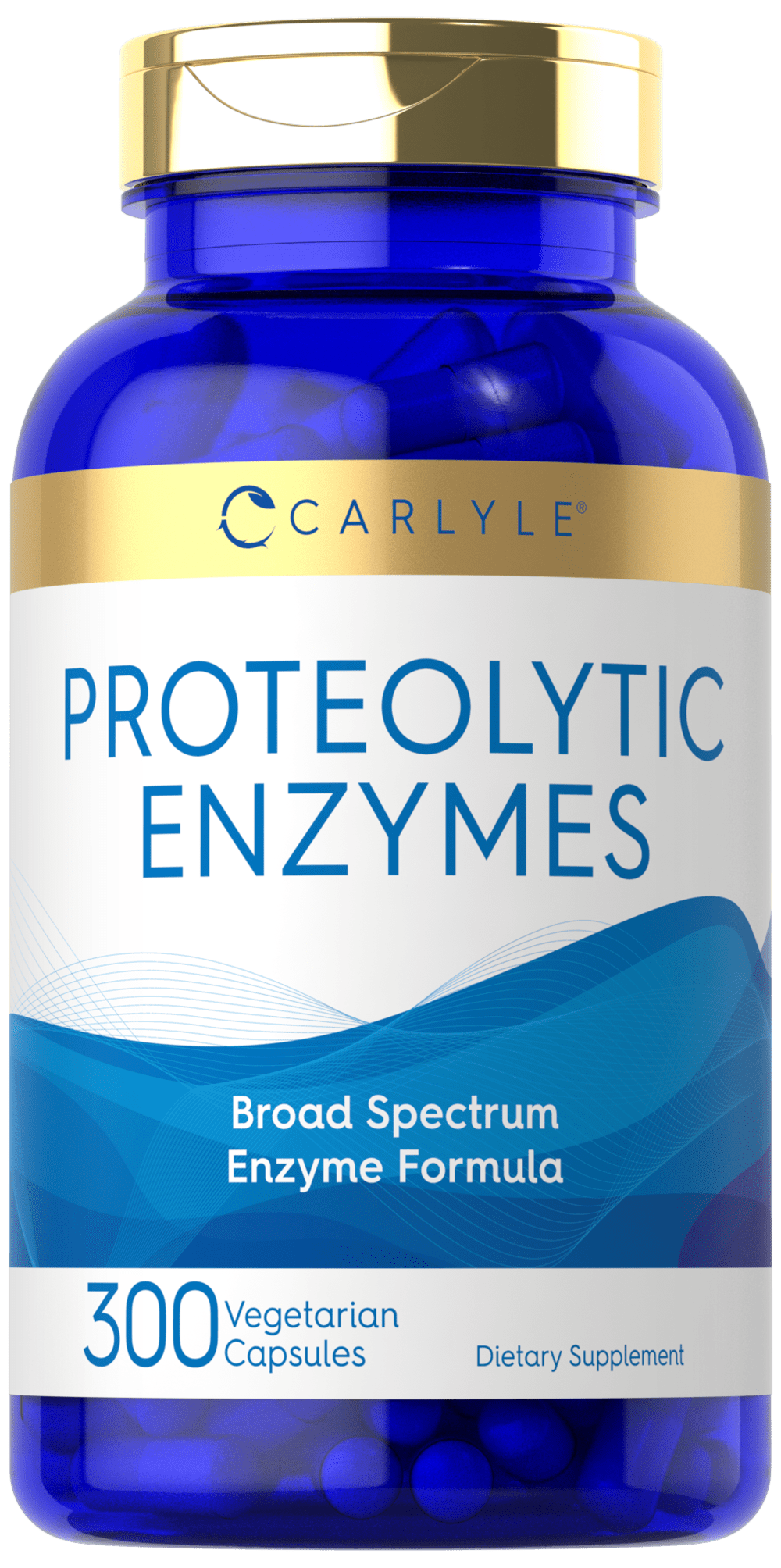 Proteolytic Enzyme Supplement | 300 Capsules | Systemic Broad Spectrum ...