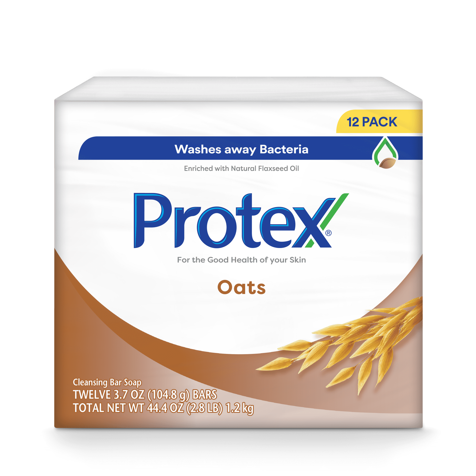 Protex Bar Soap, Oats, for Both Men and Women, Adults and & Children 3 ...