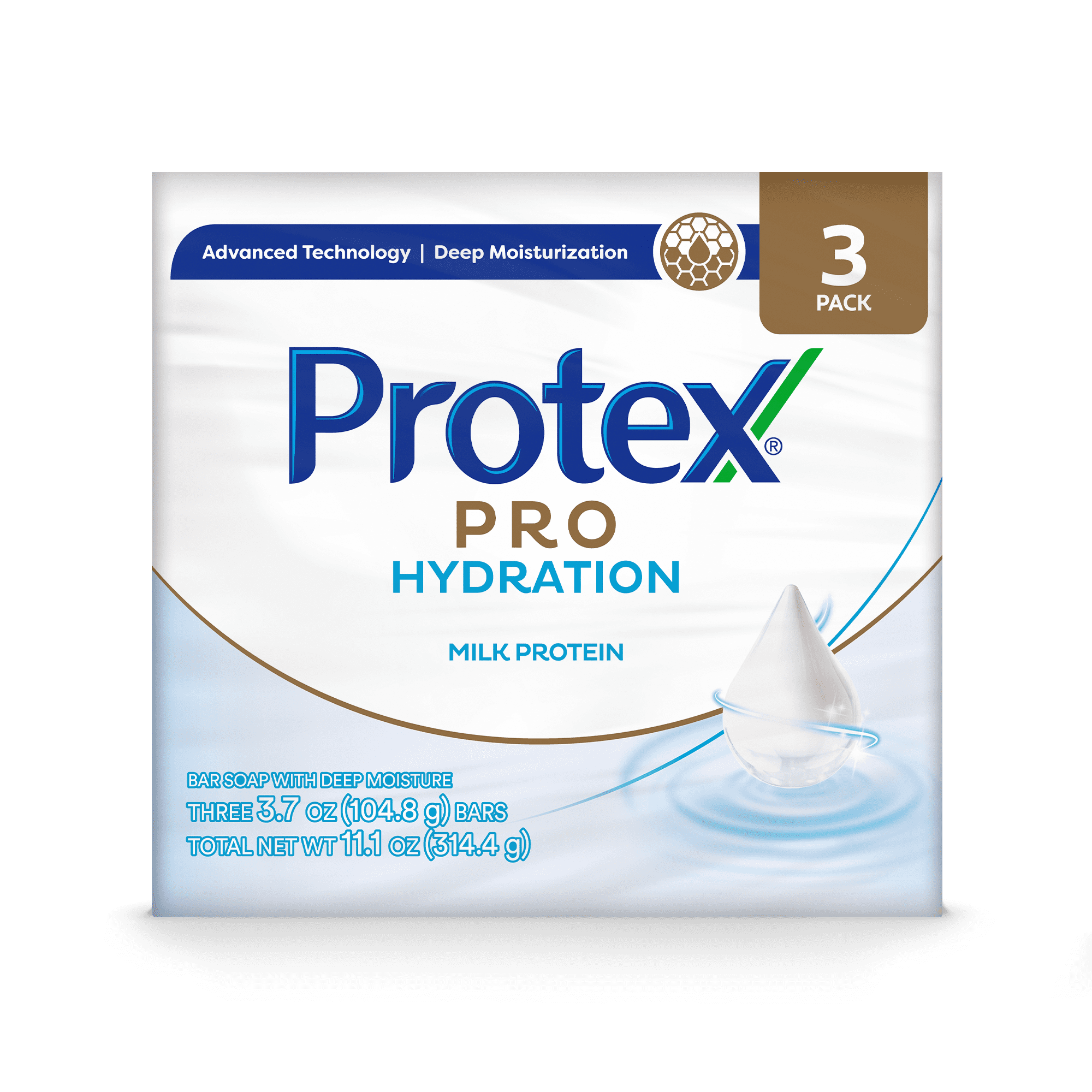 Protex Pro Hydration Bar Soap, Milk Tein, for Both Men and Women ...