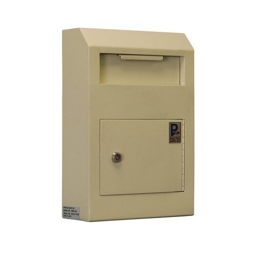 Protex Safe Co. Wall Mount Steel Drop Box - Walmart Business Supplies