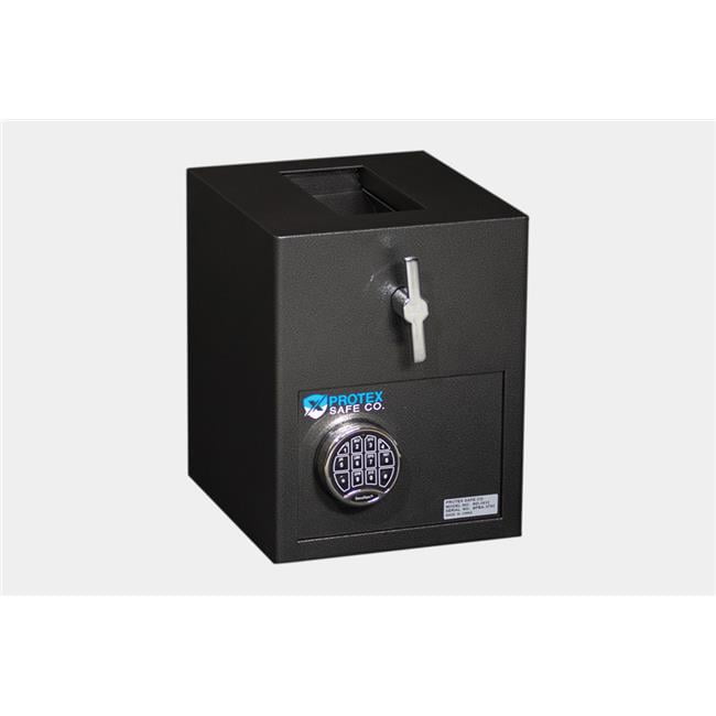 Protex Safe Mini Rotary Hopper Safe - Steel Vault Lock - 0.66 cu ft ...