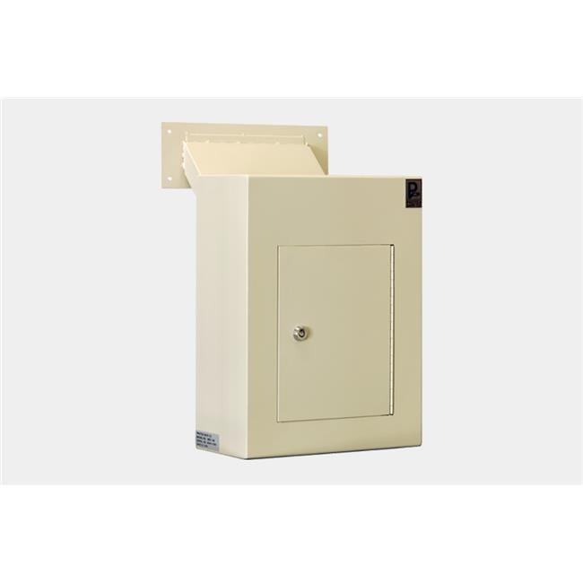 Protex Safe WDC-160E II 0.34 cu ft. Wall-Mount Locking Drop Box ...