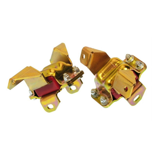 Prothane 65-73 Ford Mustang V8 Motor Mounts - Red Fits select: 1967 ...