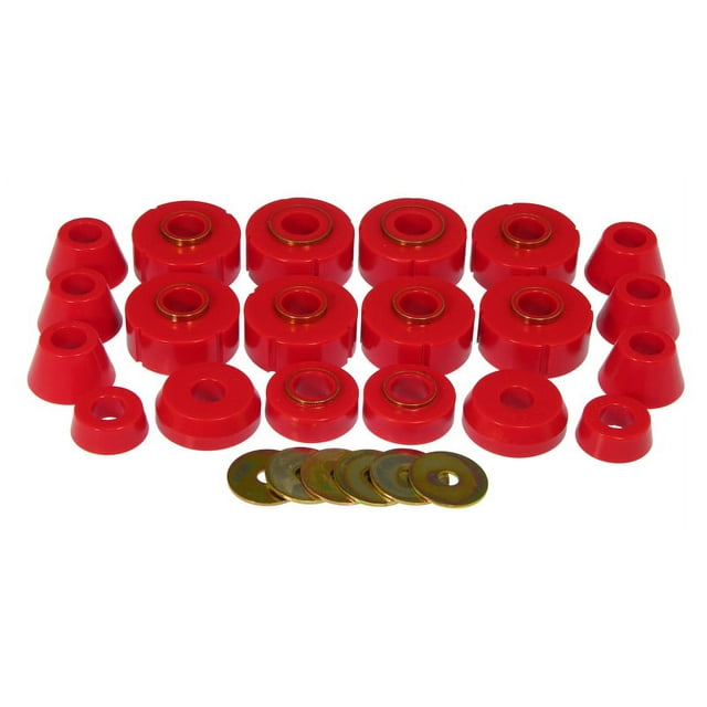 Prothane 78-79 Ford Bronco Body Mount Kit - Red - Walmart.com