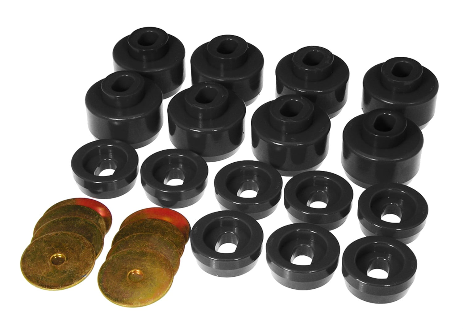 Prothane 99-06 Chevy Silverado 2/4wd Body Mounts - Black Fits select ...