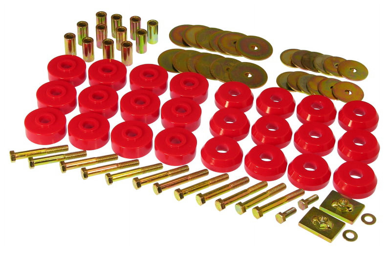 Prothane Chevy Conv Impala / Belair Body Mount Kit - Red - Walmart.com