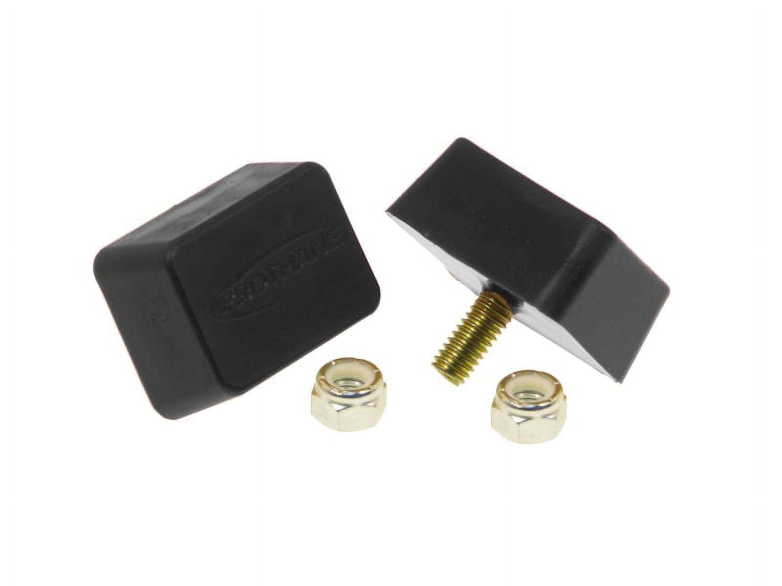 Prothane Universal Bump Stop 3/4 X 1 3/4 X 1 3/8 - Black - Walmart.com