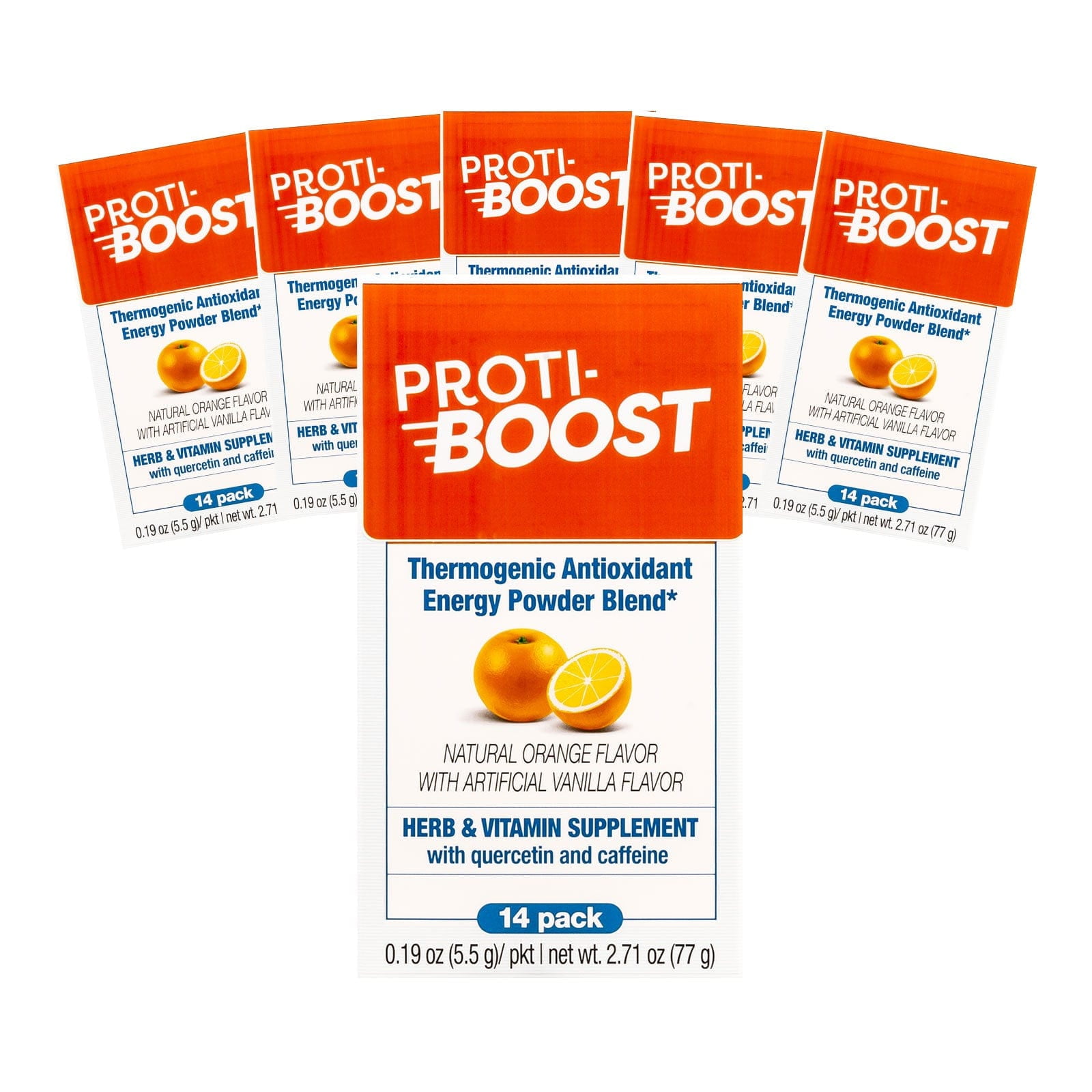 Proti-Boost - Thermogenic - Antioxidant - Energy Drink Mix - Orange ...